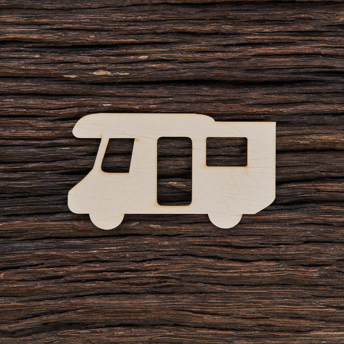 Wooden Motorhome Camper Shape for Crafts and Decoration - Etsy