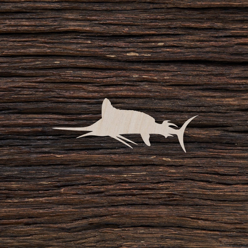 Wooden Marlin - Etsy