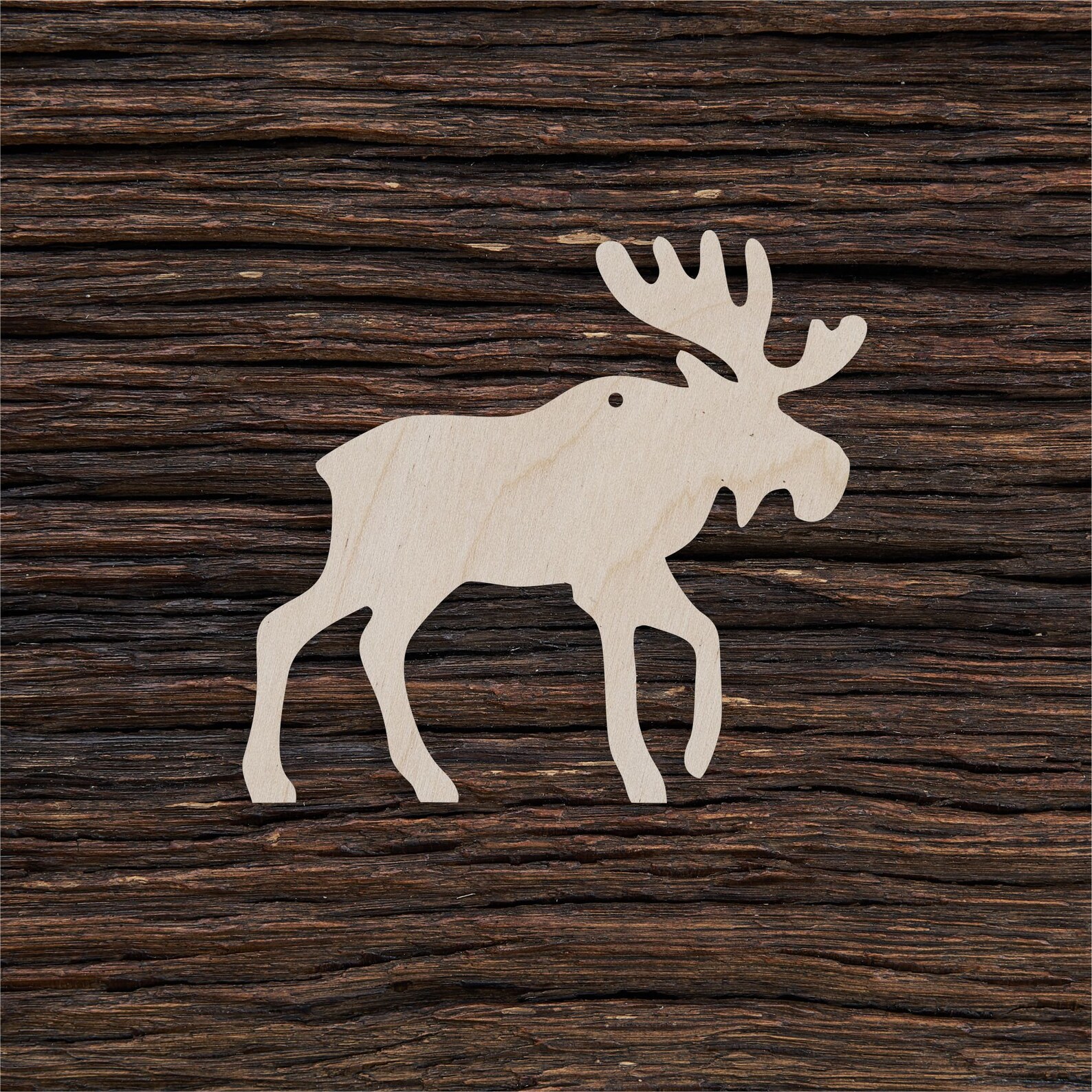 Wooden Moose Shape for Crafts and Decoration Laser Cut - Etsy