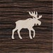 Wooden Moose Shape for Crafts and Decoration - Laser Cut - Moose ...
