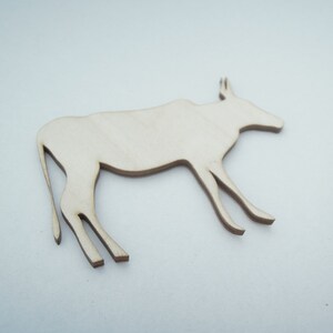 Wooden Wild Yak Shape for Crafts and Decoration - Laser Cut - Yak ...