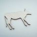 Wooden Wild Yak Shape for Crafts and Decoration - Laser Cut - Yak ...