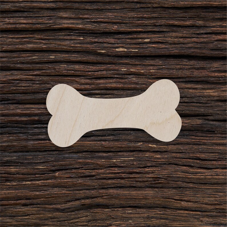 Wooden Dog Bone Shape for Crafts and Decoration Laser Cut - Etsy