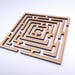 Wooden Labyrinth for Crafts - Laser Cut - Labyrinth Shape - Labyrinth ...