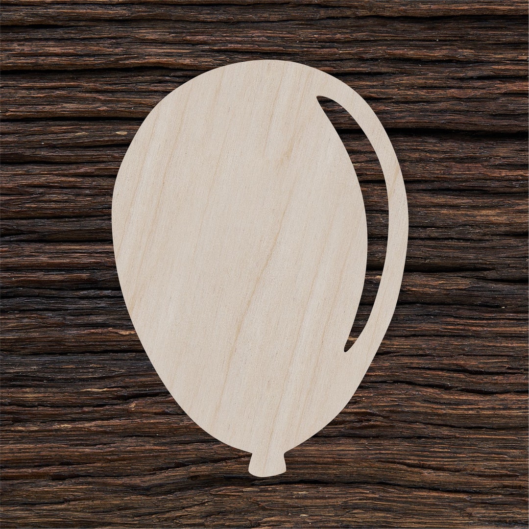 Wooden Air Balloon Shape for Crafts and Decoration - Laser Cut - Hot ...