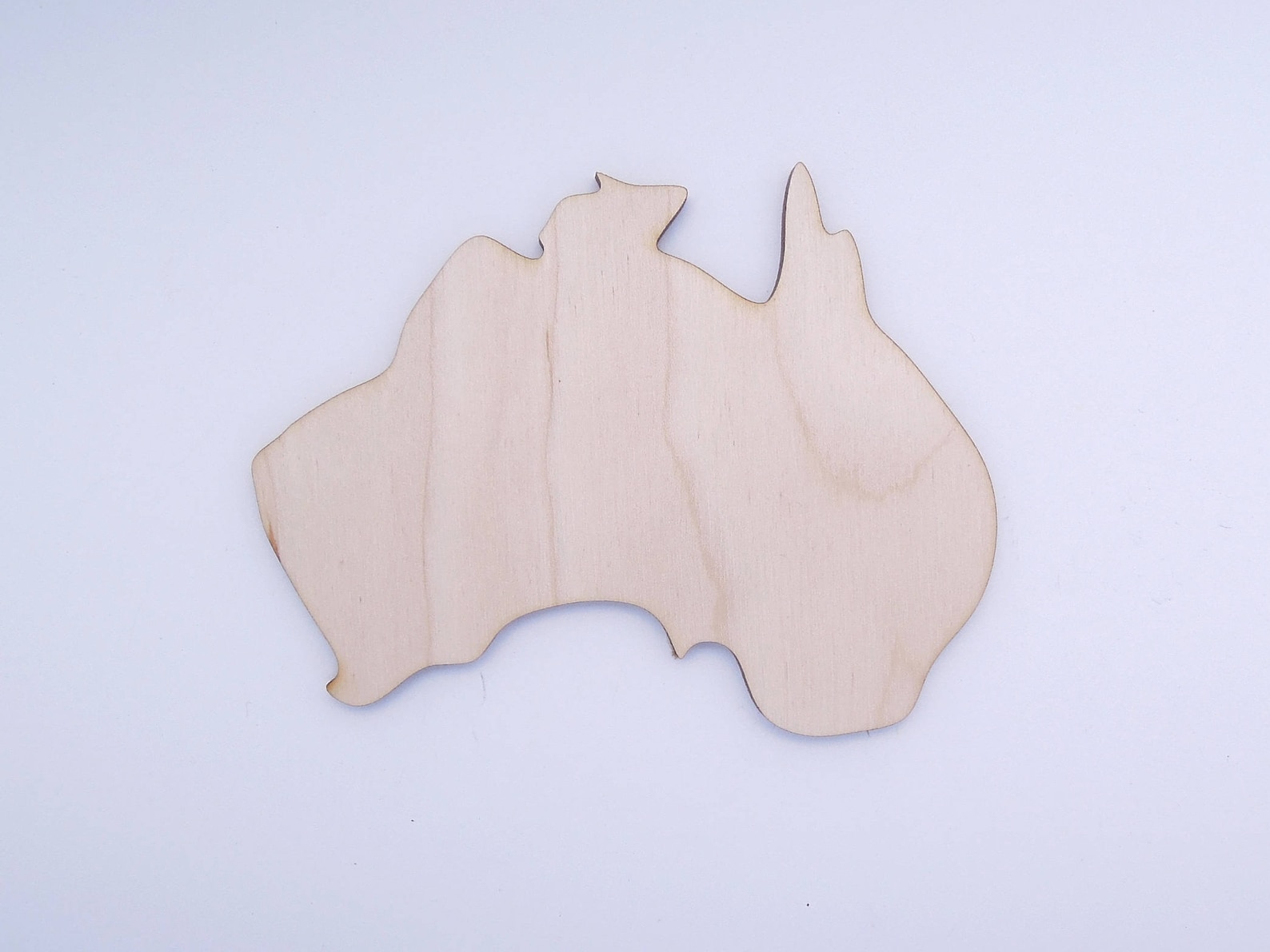 Wooden Australia Shape for Crafts Laser Cut Australia - Etsy