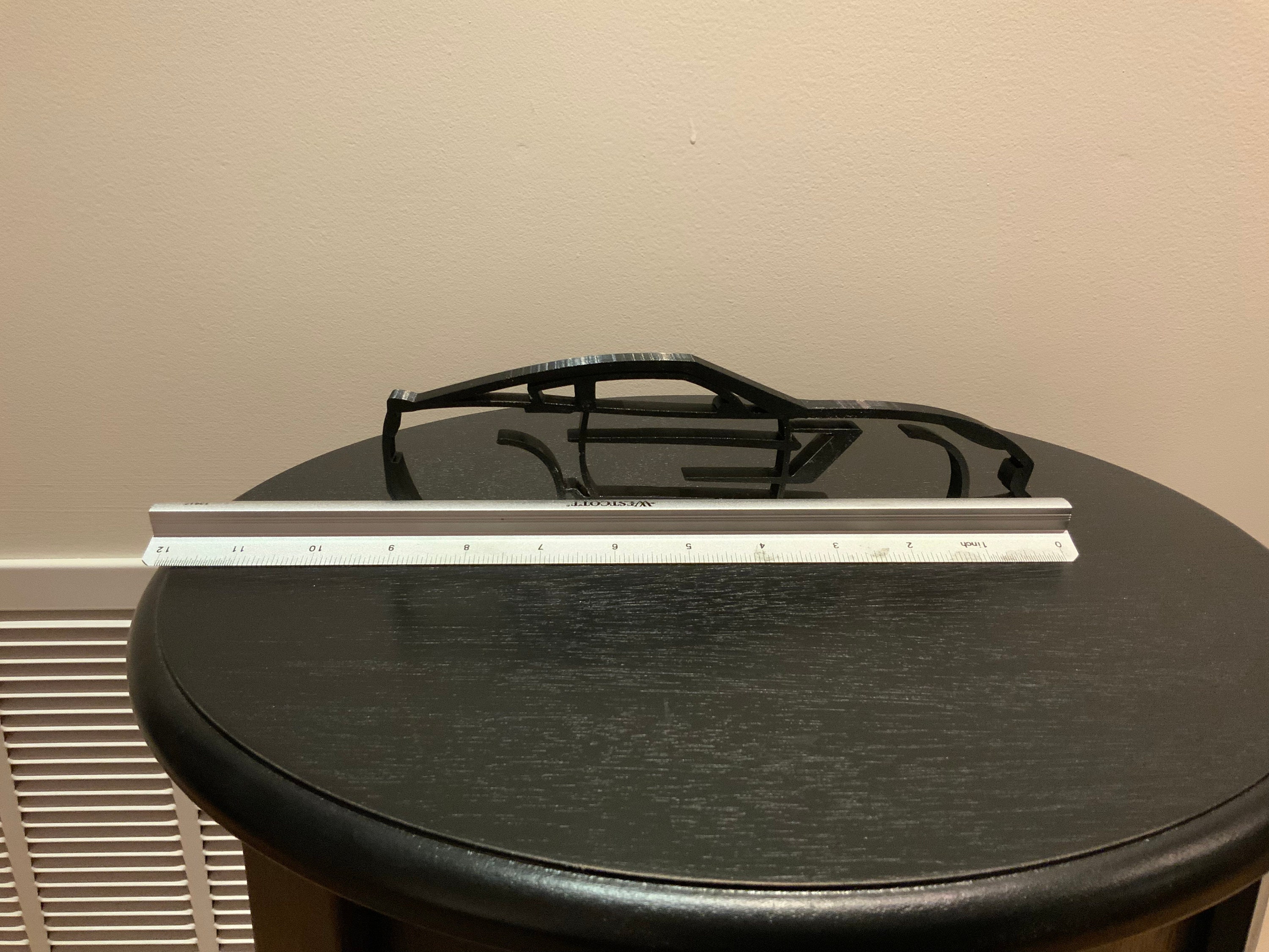 C7 Corvette Stingray Inspired 3D Print Desk Model - Etsy