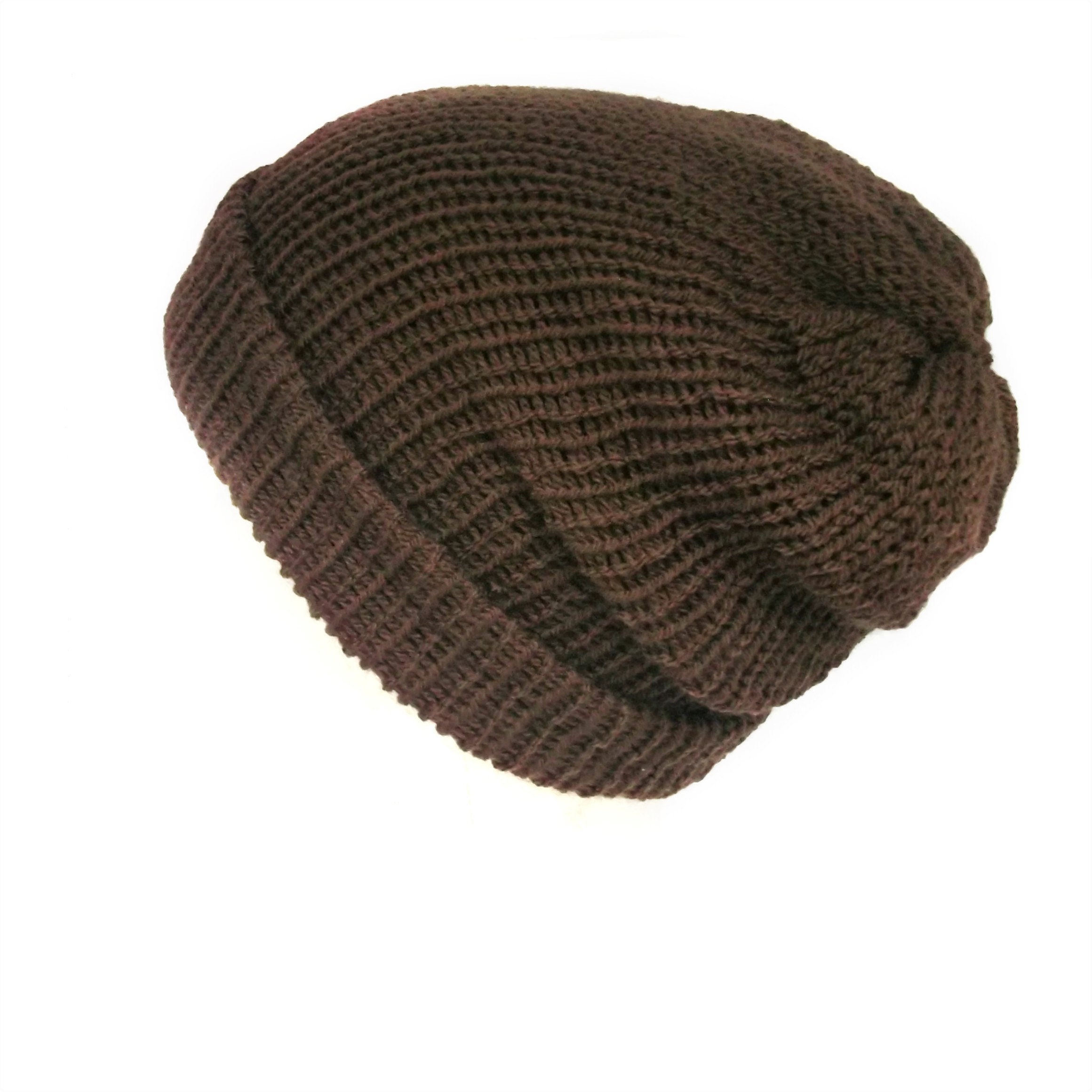 The Walnut brown classic beanie hat multi-wear beanie | Etsy