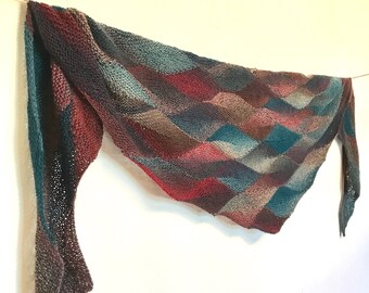 Short Row Knitting PATTERN Featuring Ombre Gradient and - Etsy