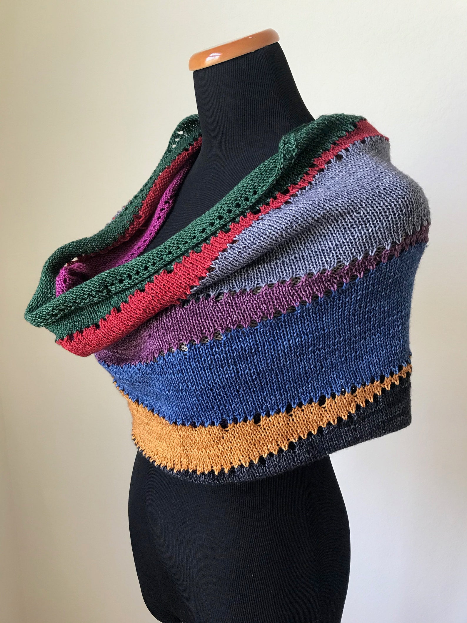 PDF Mini Adventure Cowl Knitting Pattern - Etsy