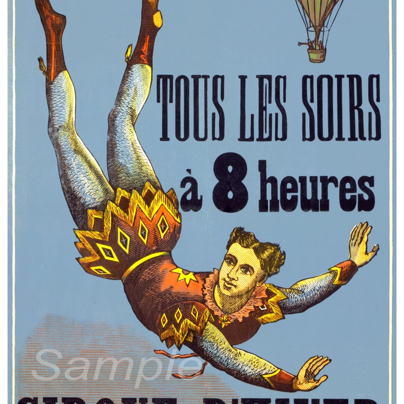 French Circus - Etsy