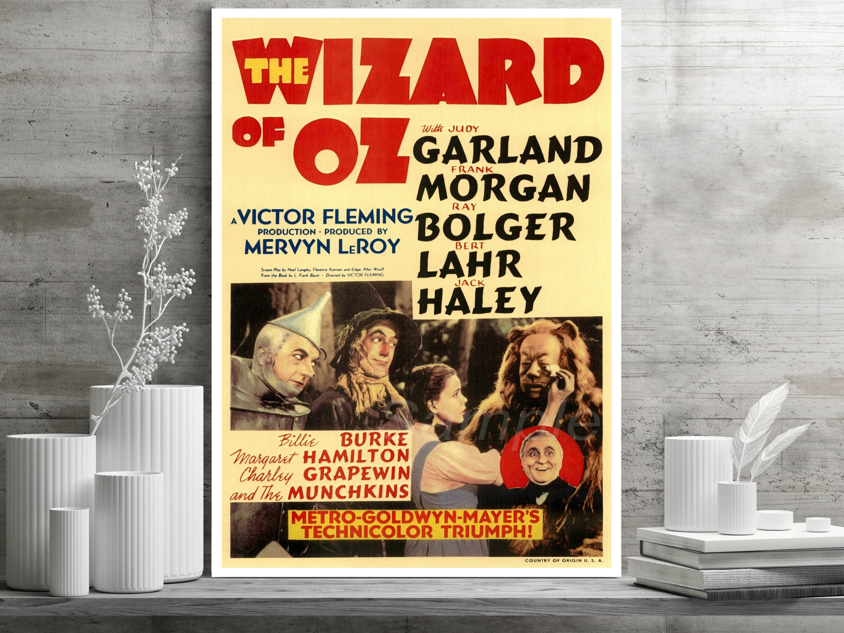 The Wizard Of Oz Original Poster