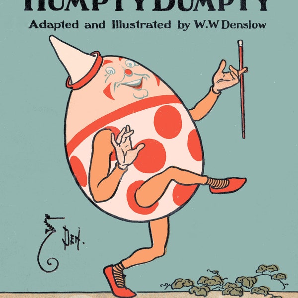 Humpty Dumpty Poster - Etsy
