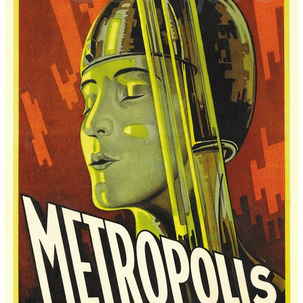 Metropolis Poster - Etsy