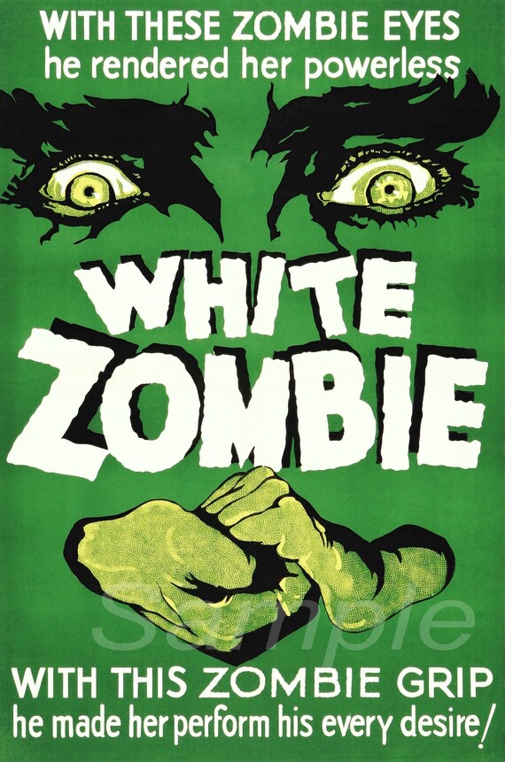 White Zombie Movie Poster