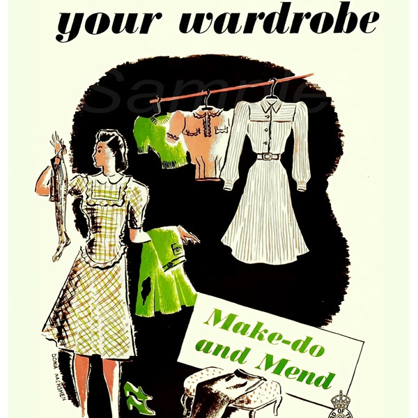 Make Do and Mend - Etsy