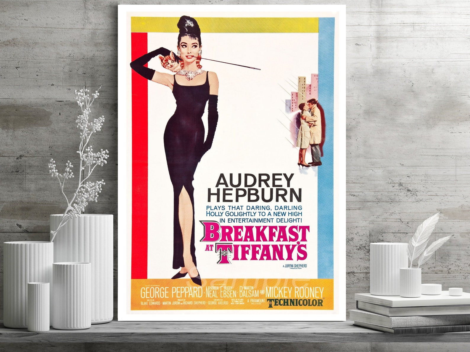 Vintage Breakfast at Tiffany's Poster Print - Etsy