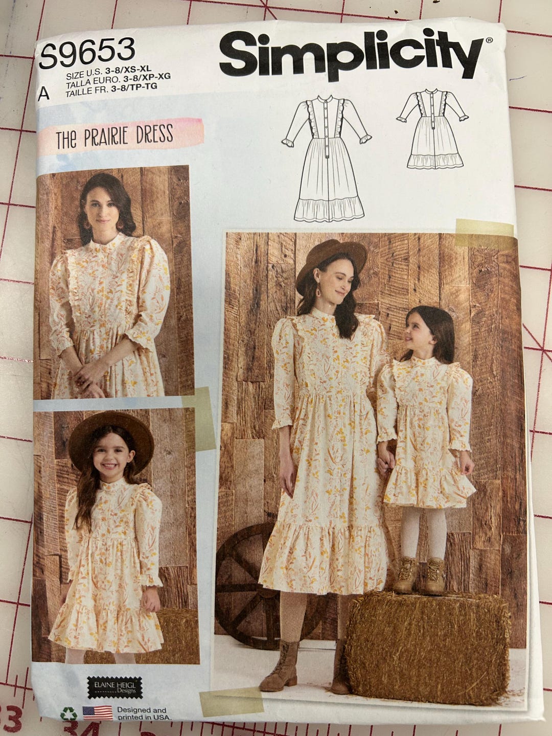 SIMPLICITY Sewing Pattern 9653 - New and Uncut - Szs 10-18 - Prairie ...
