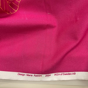 Ikea Sweden Maria Astrom 2004 Fabric 1-1/4 Yd. - Etsy