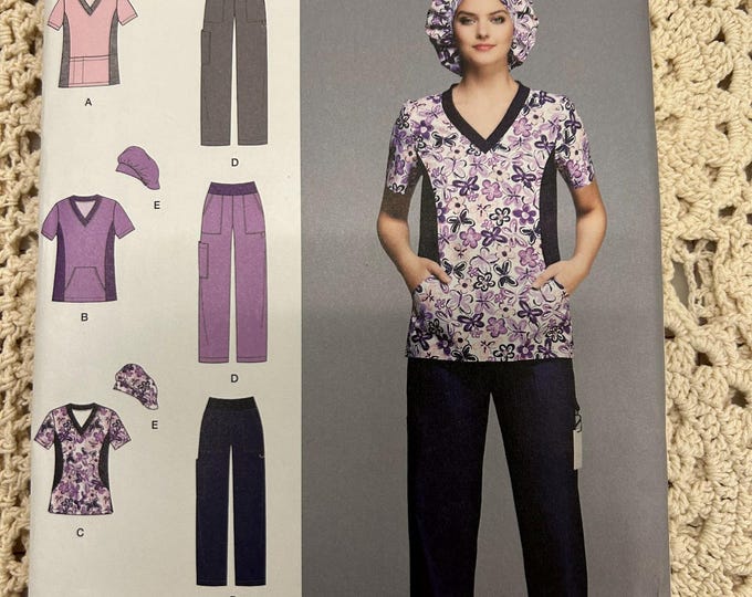 Mccall's Pattern 6958 Lovely Figure Flattering Dress Petite Szs 18W-24W ...