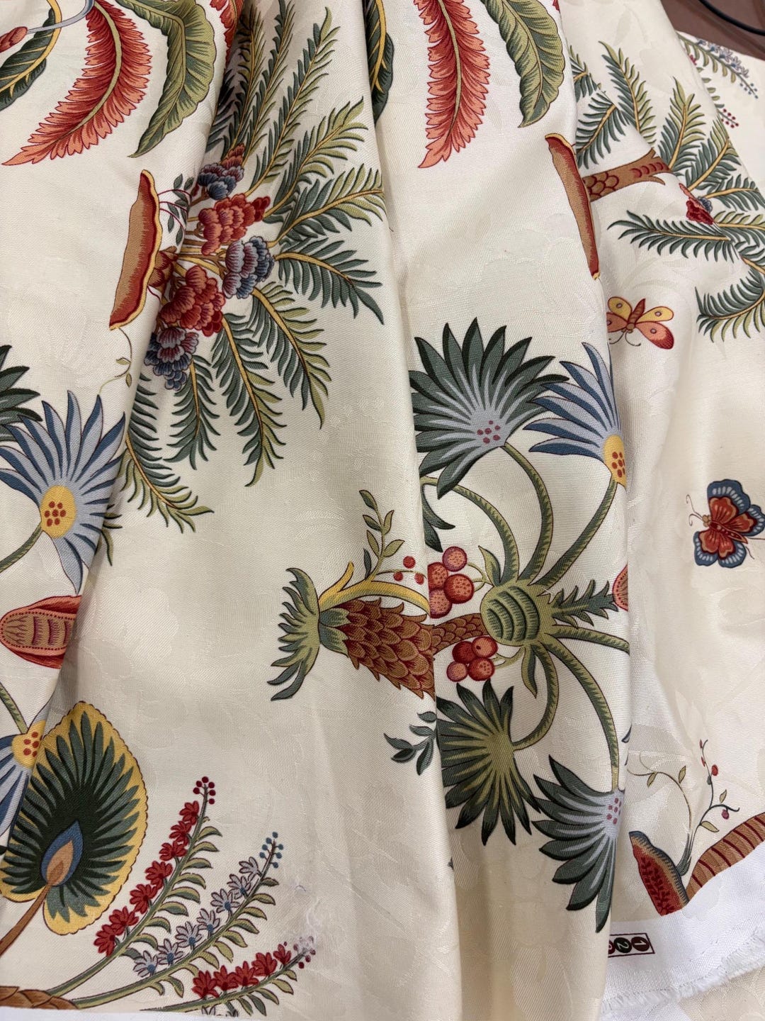 Original A Jay Yang Design - Drape or Upholstery Fabric - New - by the ...