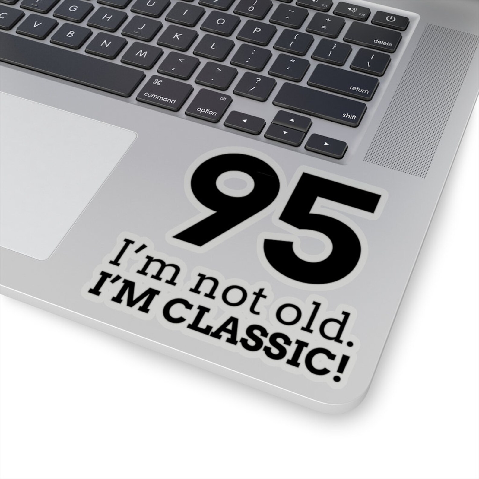 95th Birthday Sticker Gift for 95 Year Old Ninety Fifth Birthday, 95 ...