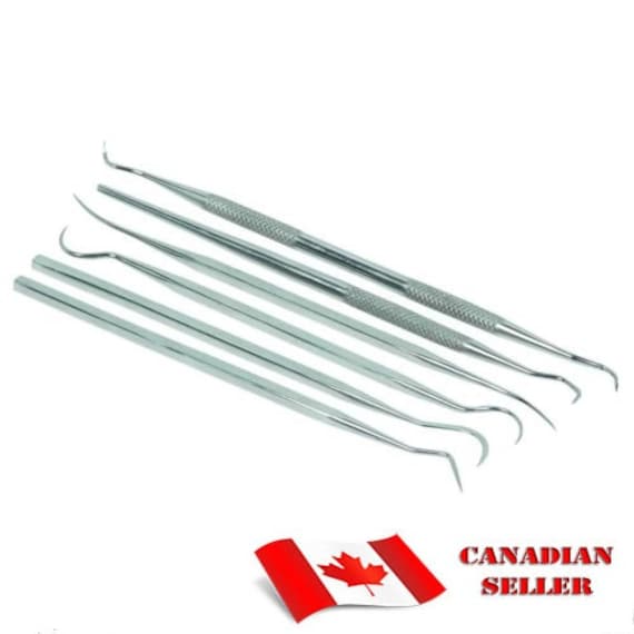 6 PC Pick Pic Probe Set Kit Stainless Steel PR140 | Etsy