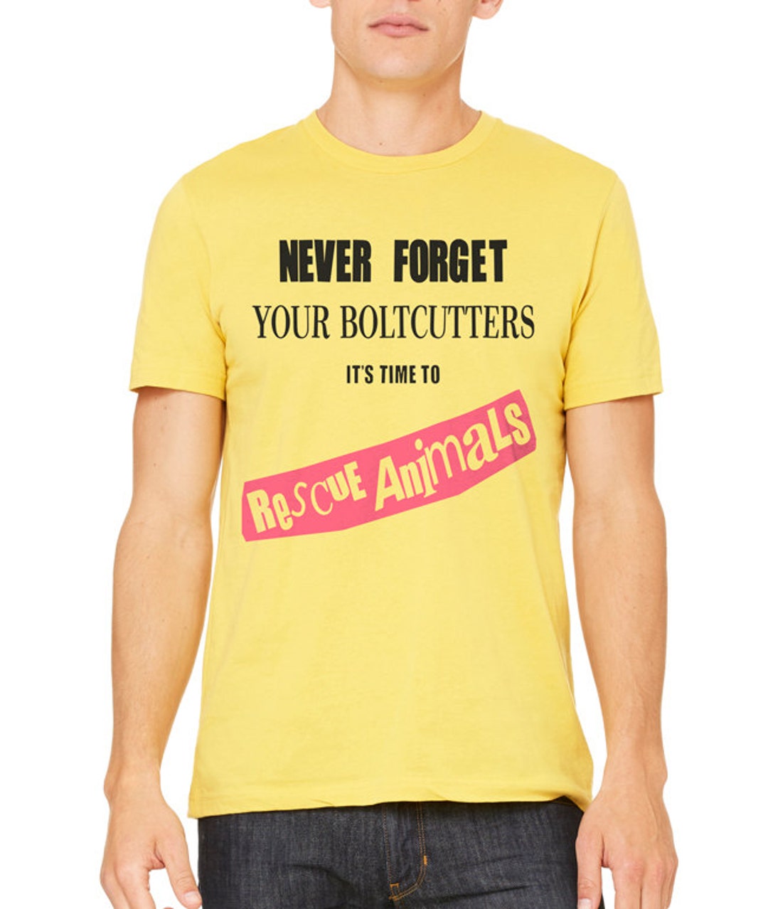 Punk Animal Rights T-shirt - for the Animal Rescue and Music Lover - Etsy