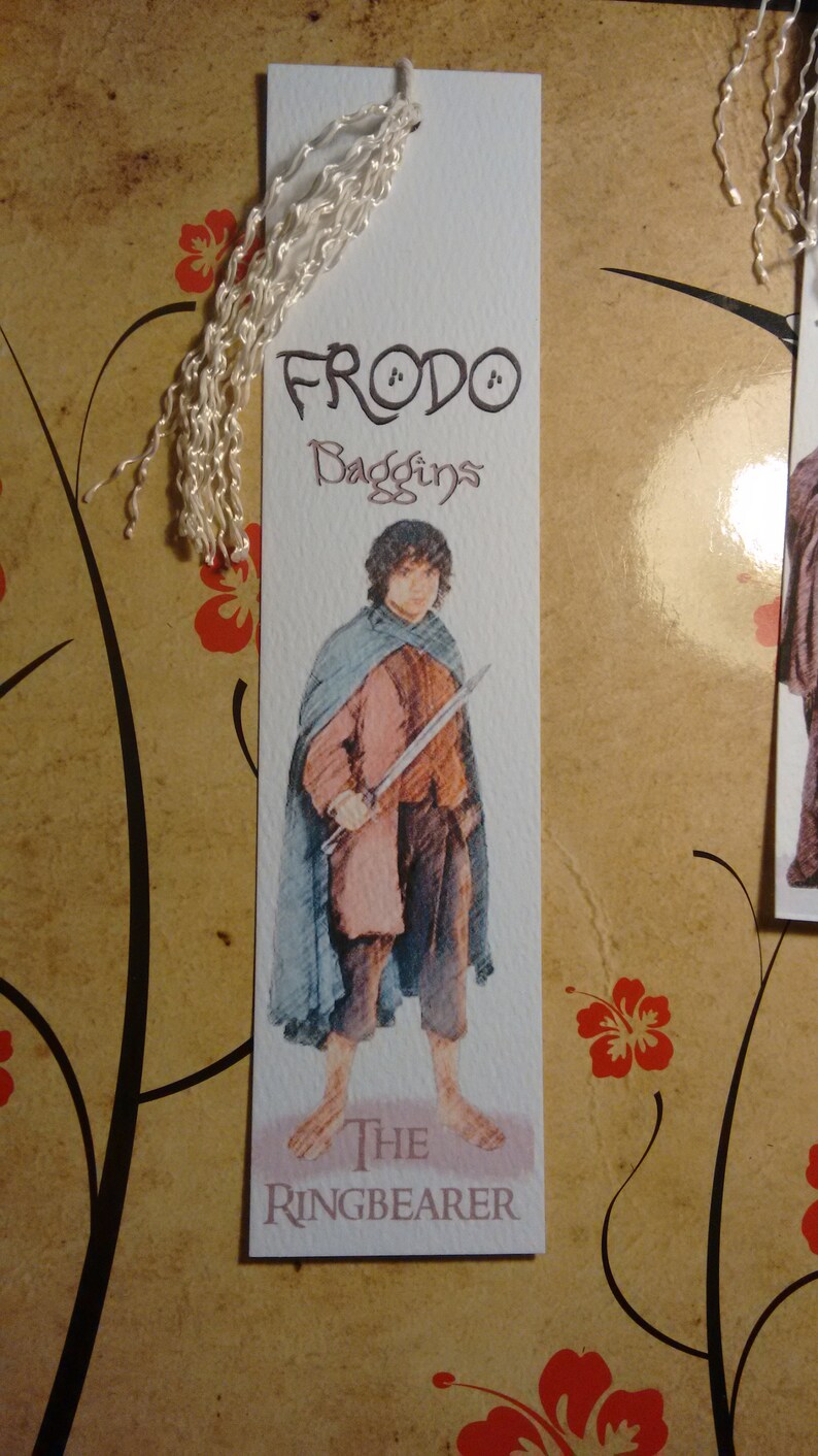 Lord of the Rings Handmade Bookmark Set. Choose Any or All. - Etsy UK