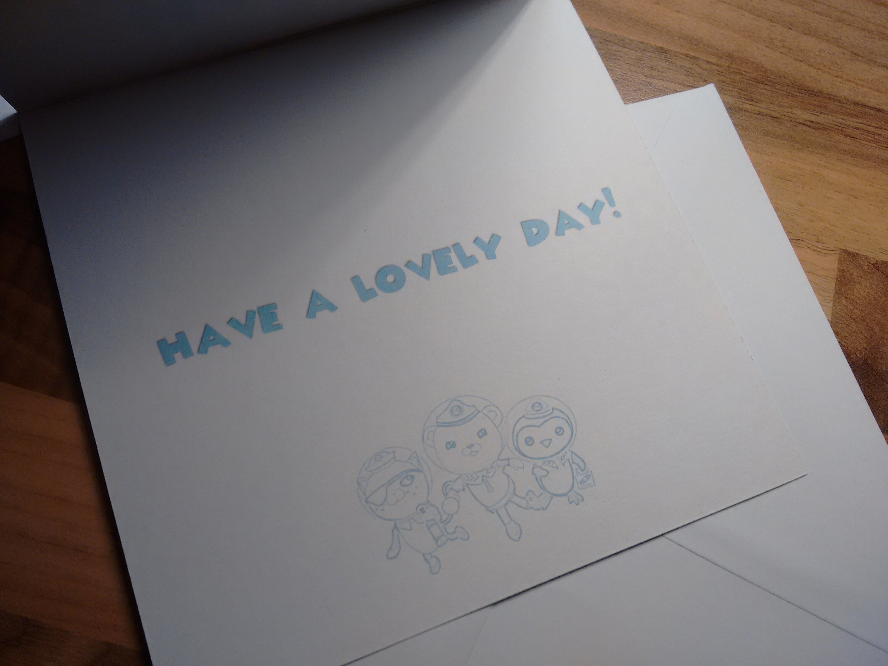 Hand Drawn Octonauts Birthday Card Can Be Personalised : - Etsy UK