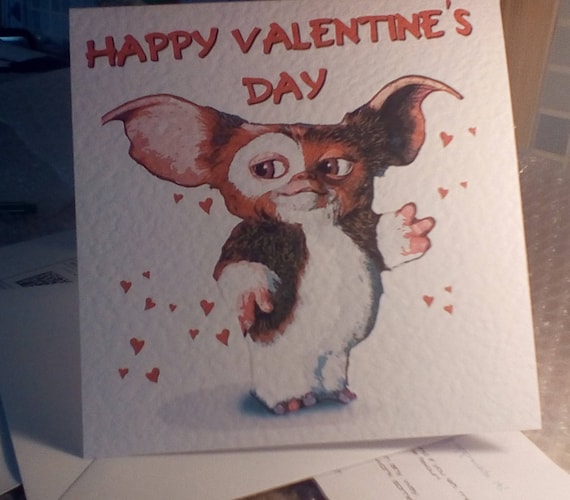 Handmade GIZMO gremlins Valentines Version 1 Choose Normal | Etsy