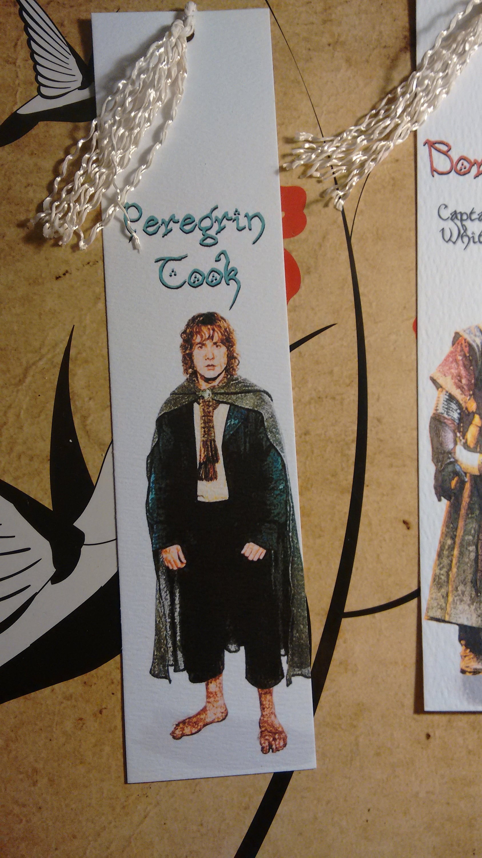 Lord of the Rings Handmade Bookmark Set. Choose Any or All. - Etsy