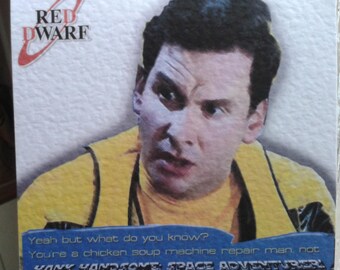 Red Dwarf Birthday Card - Etsy