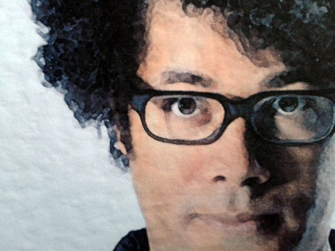 Handmade Maurice Moss IT Crowd Greeting Card. Anytime Birthday ...