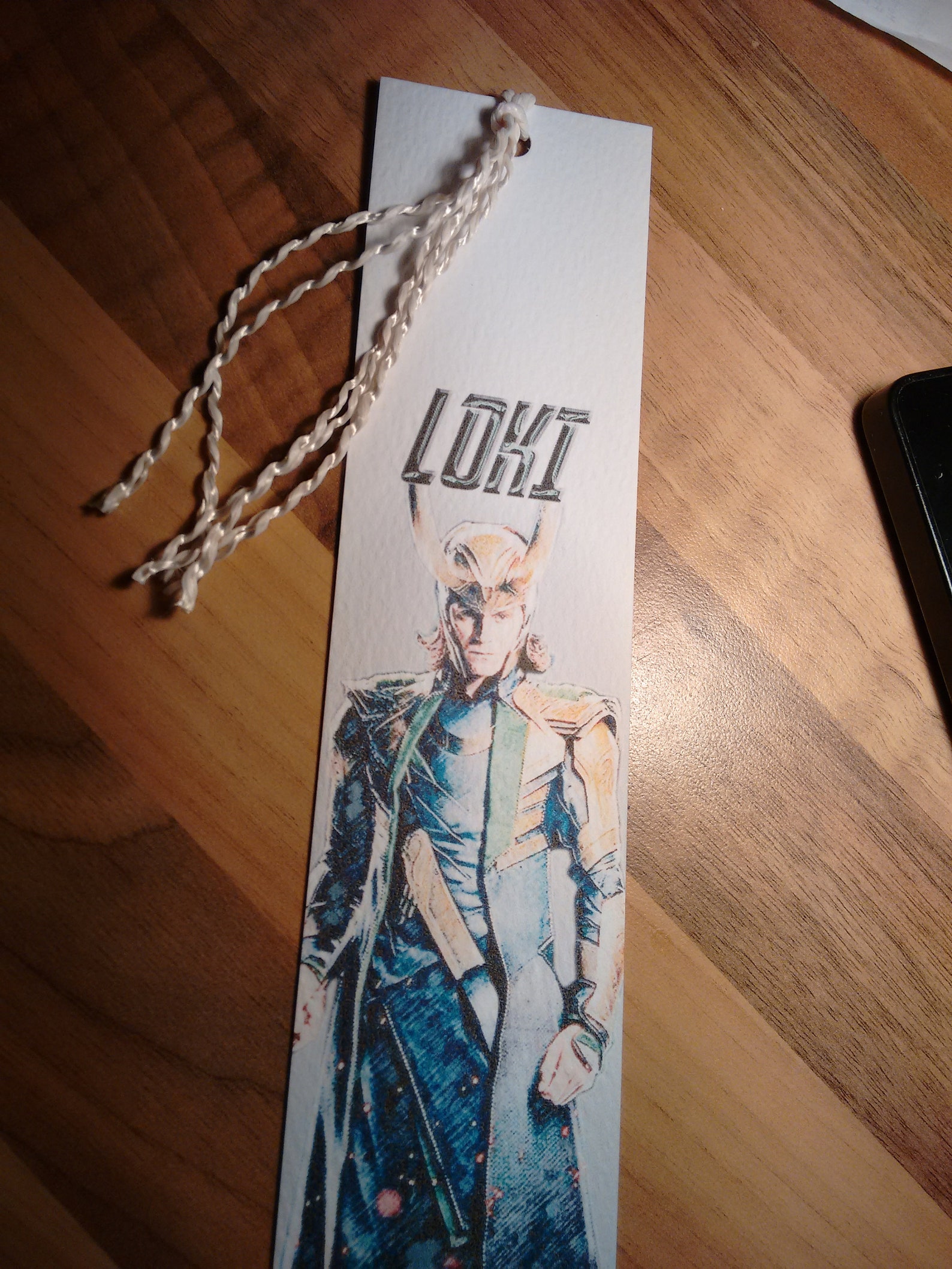 Loki Handmade Bookmark. Nice Little Gift. Avengers. M. - Etsy