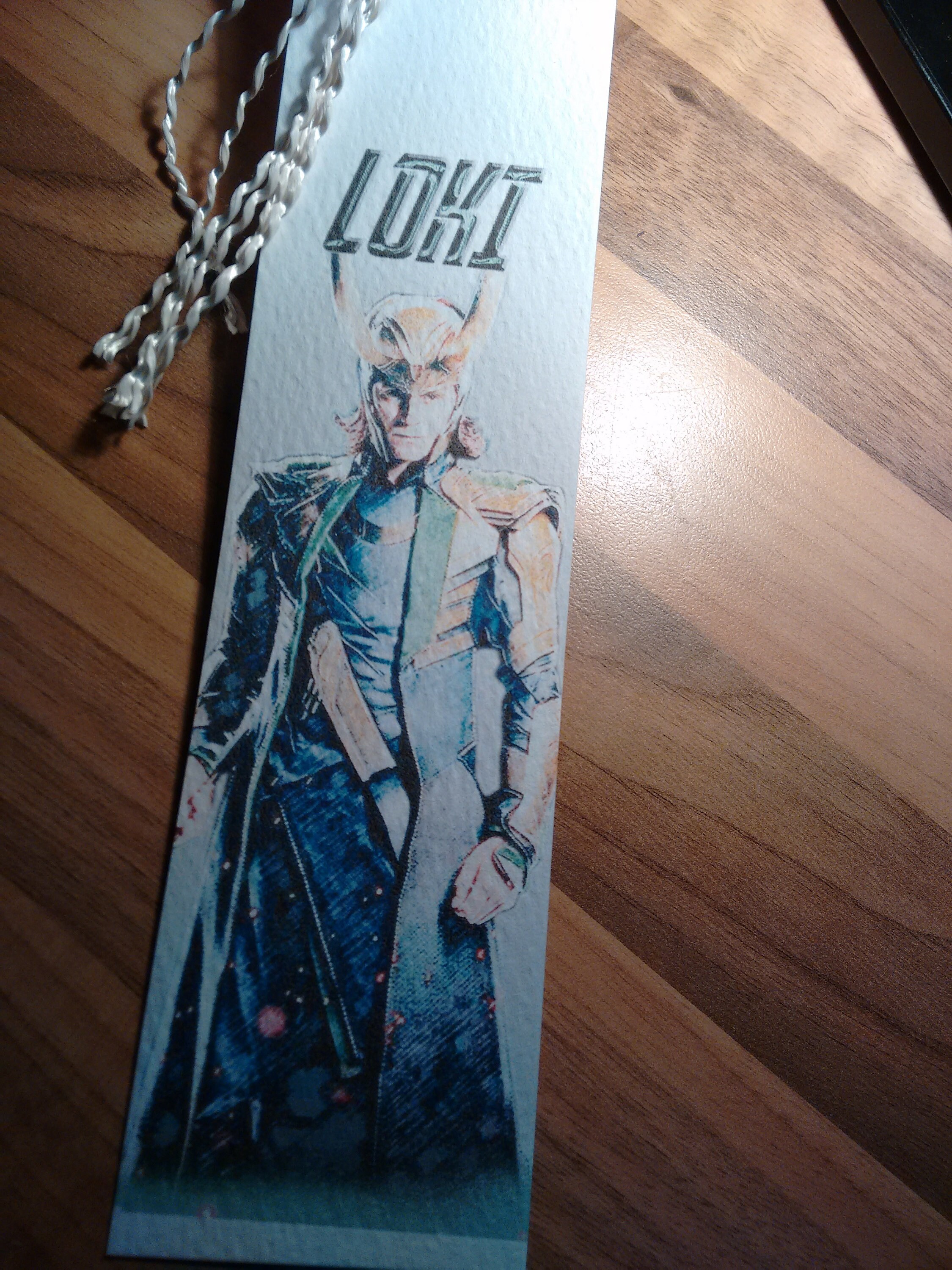 Loki Handmade Bookmark. Nice Little Gift. Avengers. Marvel. - Etsy UK