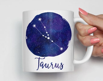 Aries Constellation Mug Aries Zodiac Mug Celestial Coffee - Etsy