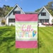 Hello Summer Garden Flag, Personalized Garden Flag, Summer Yard Flag ...