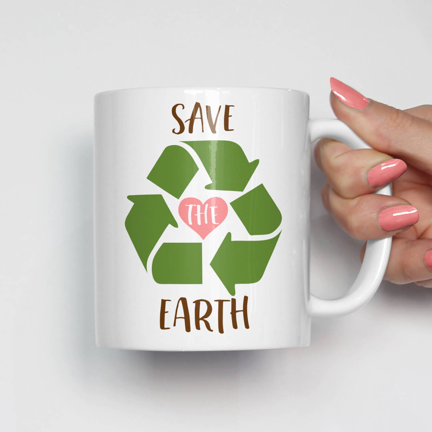 Earth Day Gift Earth Day Mug Save the Earth Eco Friendly | Etsy