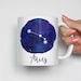 Aries Constellation Mug, Aries Zodiac Mug, Celestial Coffee Mug, Unique ...