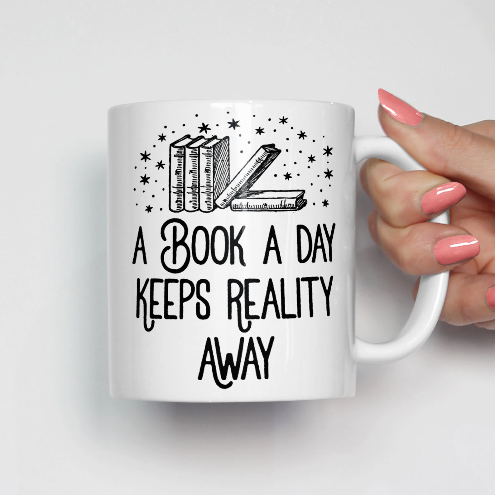Book Lover Mug Book Lover Gift Coffee Mugs With Sayings | Etsy