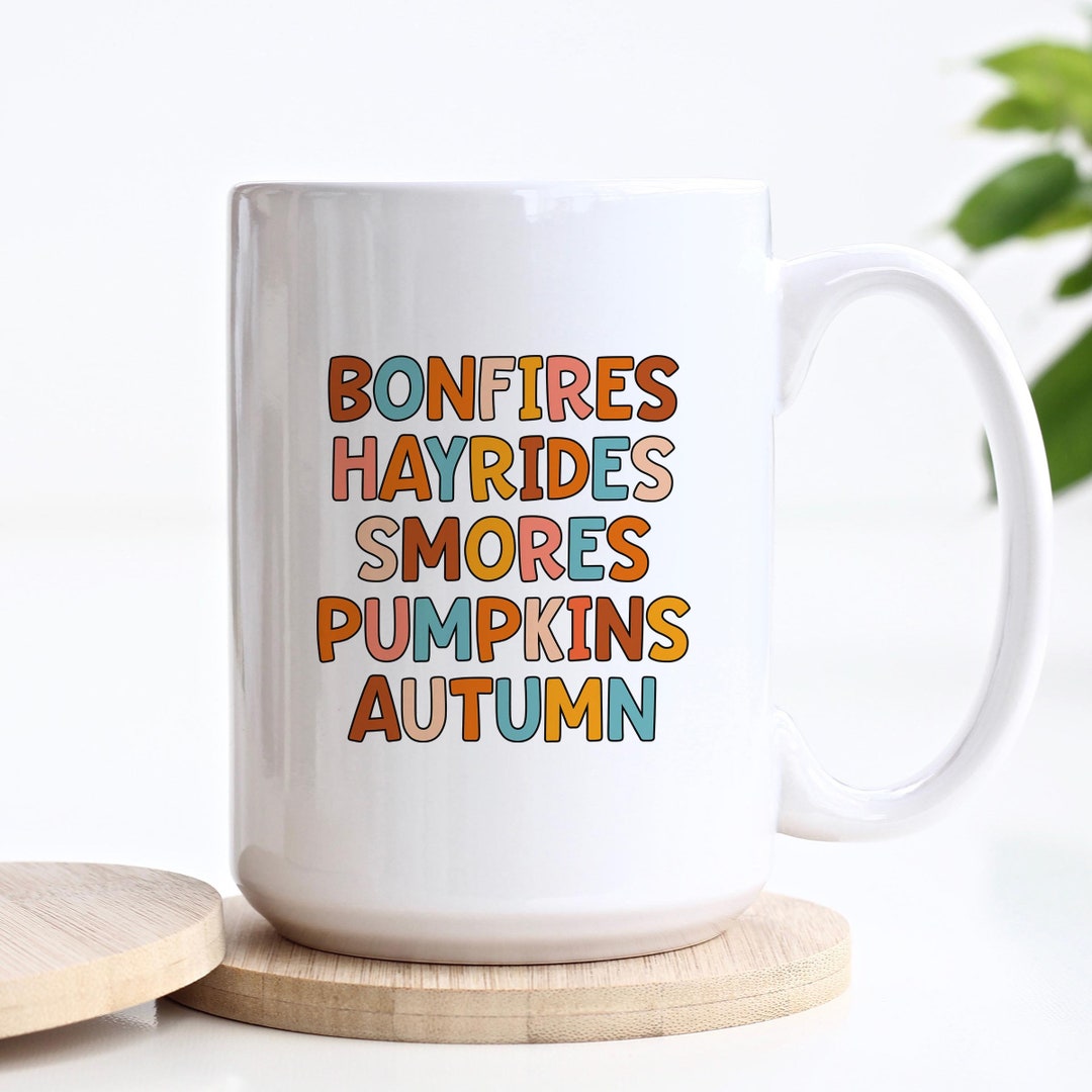 Autumn Mug, Fall Coffee Mug, Autumn Quotes, Fall Themed Gifts, Best ...
