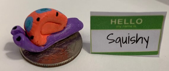 Slow Down Snail: Squishy | Etsy