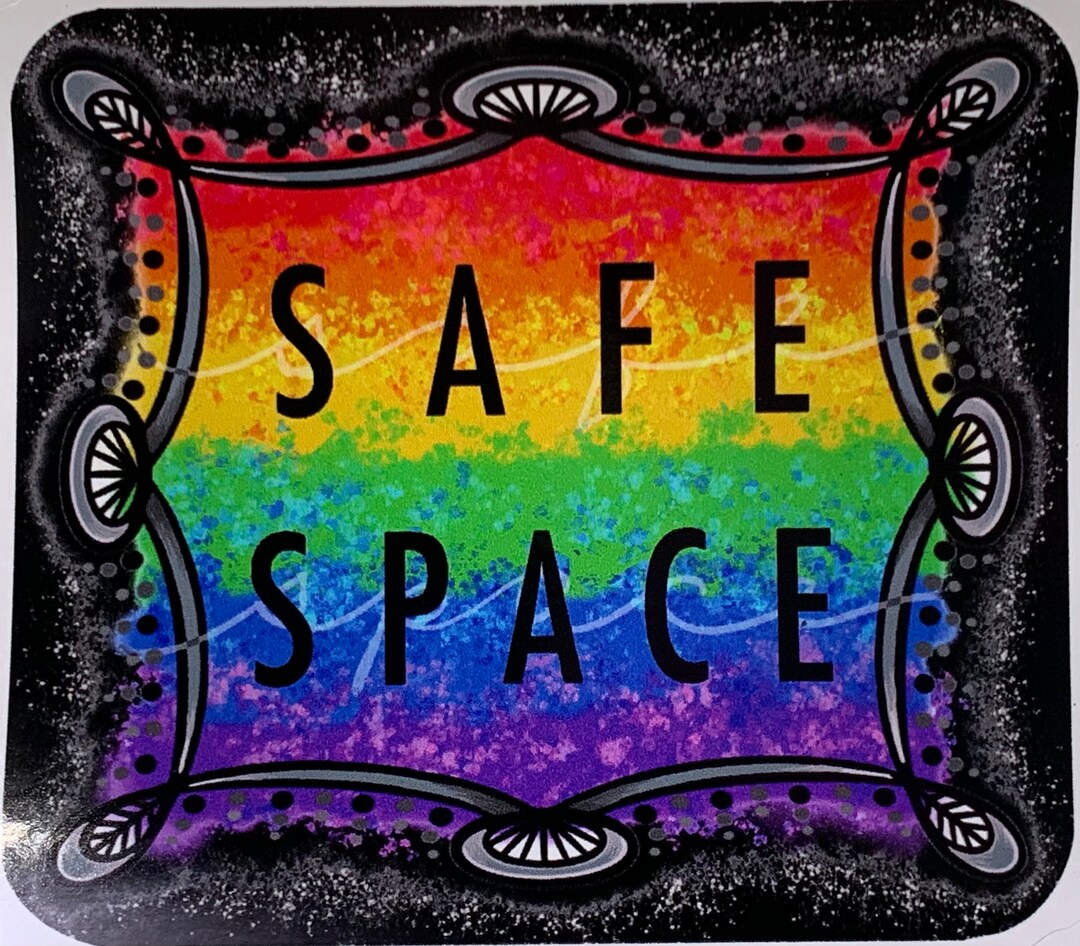 SAFE SPACE Stickers - Etsy