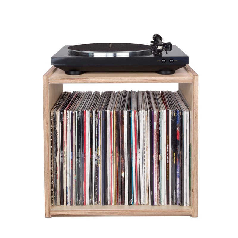 Record Storage Cube - Etsy