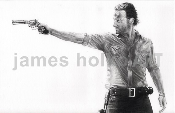 The Walking Dead Rick Zombie