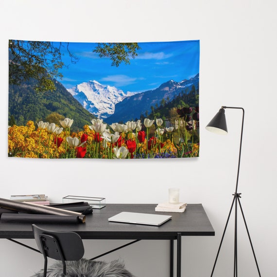 Swiss Alps Flag - Etsy