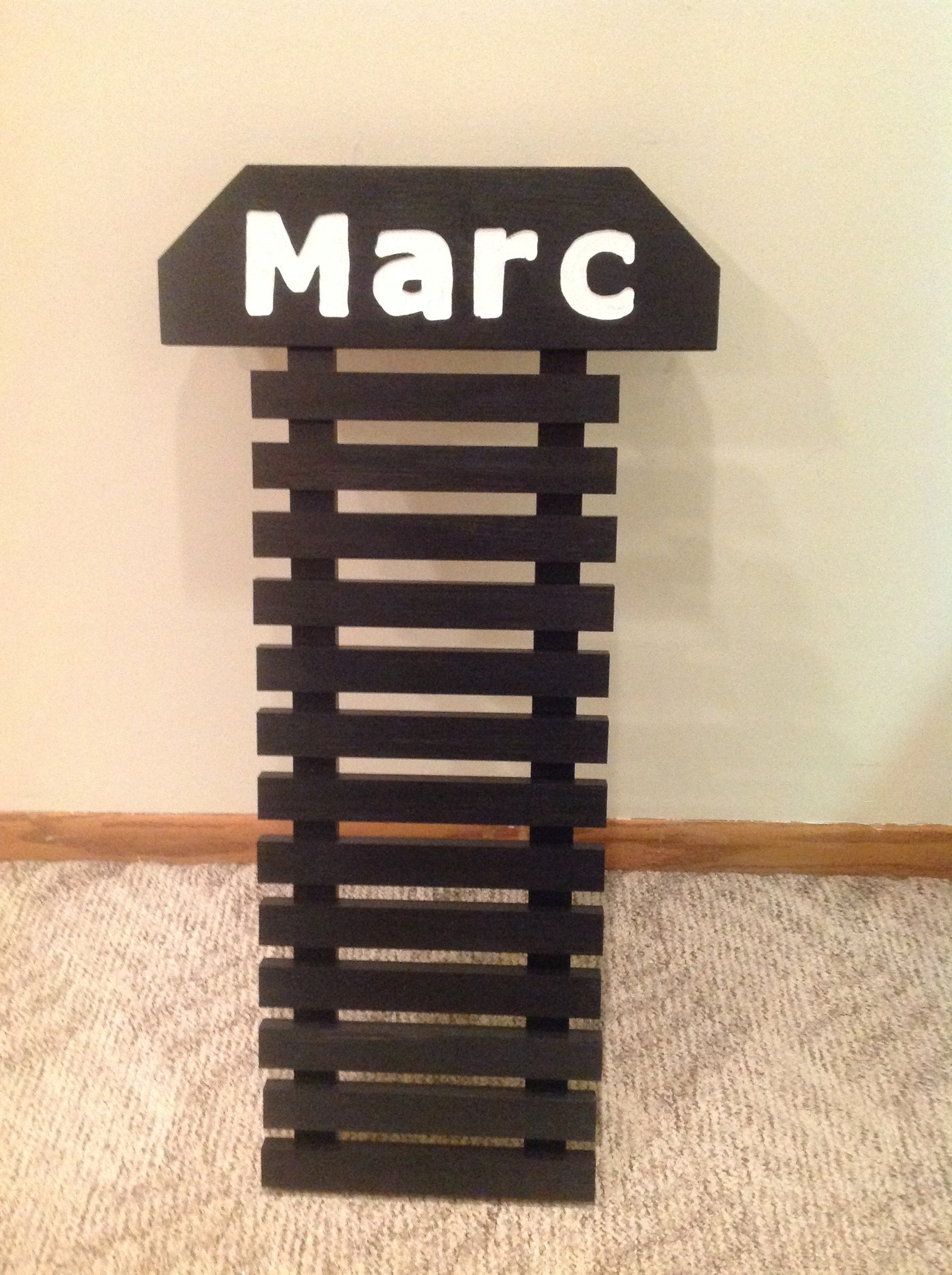 Karate Belt Display Rack Martial Arts Display Rack Holder Holds 18 ...