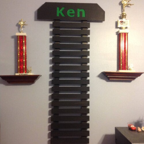 12 Level Martial Arts Belt Display - Etsy