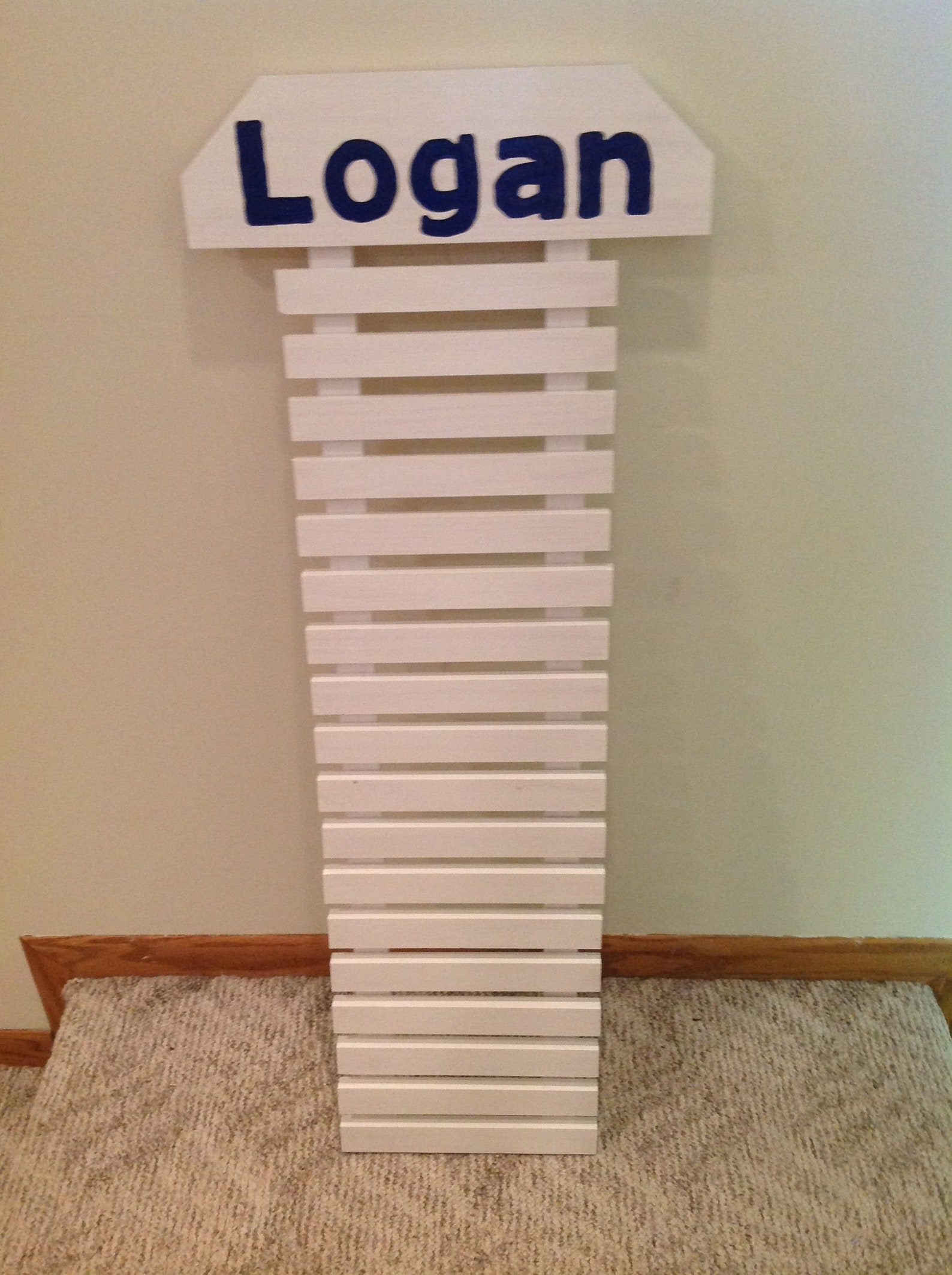 Karate Belt Display Rack Martial Arts Display Rack Holder Holds 18 ...